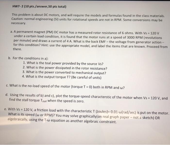 Solved HW7-2 (10 pts./answer, 50 pts total) This problem is | Chegg.com