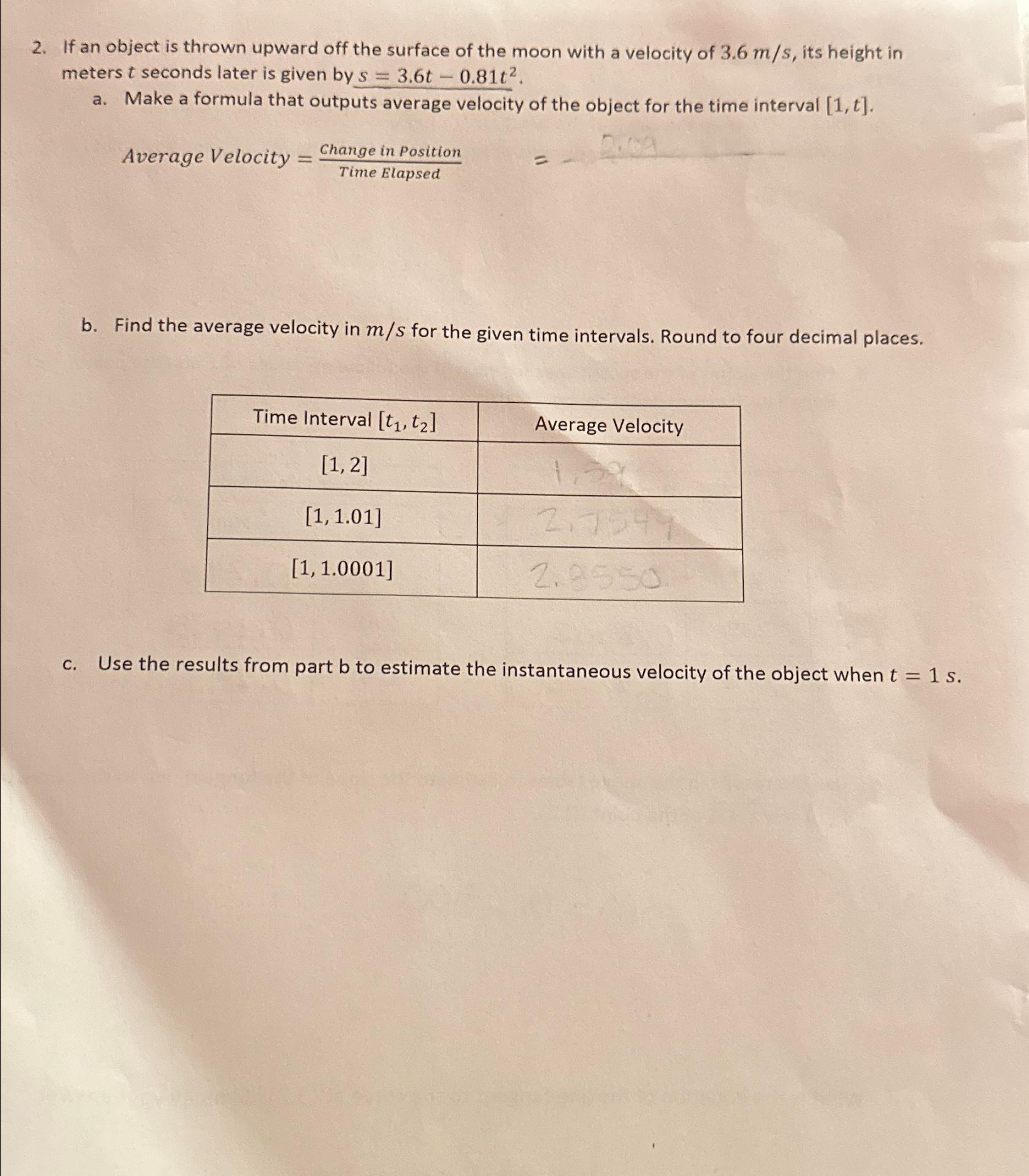 Solved If an object is thrown upward off the surface of the | Chegg.com