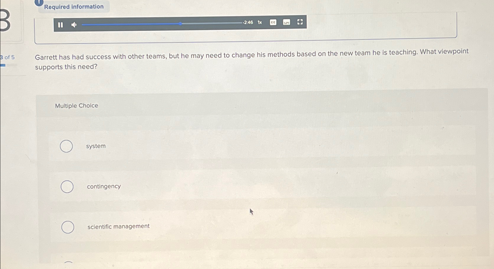 Solved Required informationII-2:461x3 ﻿of 5Garrett has had | Chegg.com