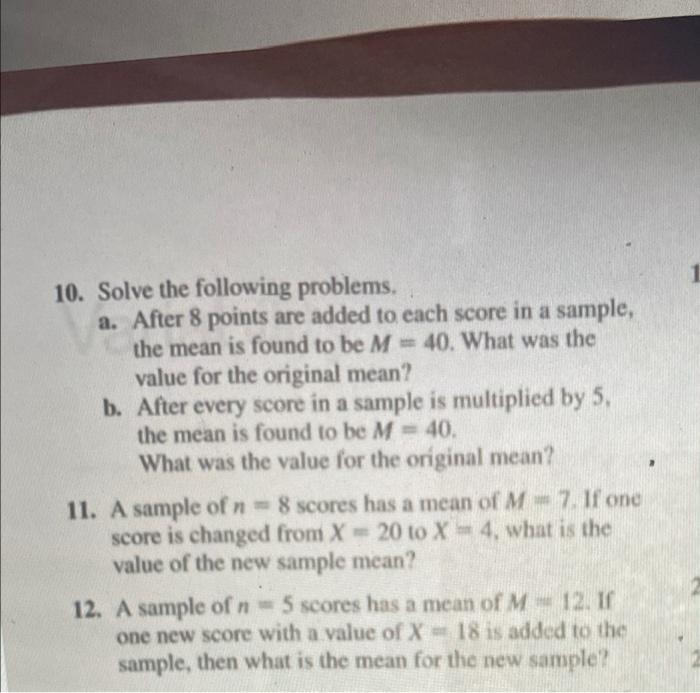 Solved 10. Solve the following problems. a. After 8 points | Chegg.com