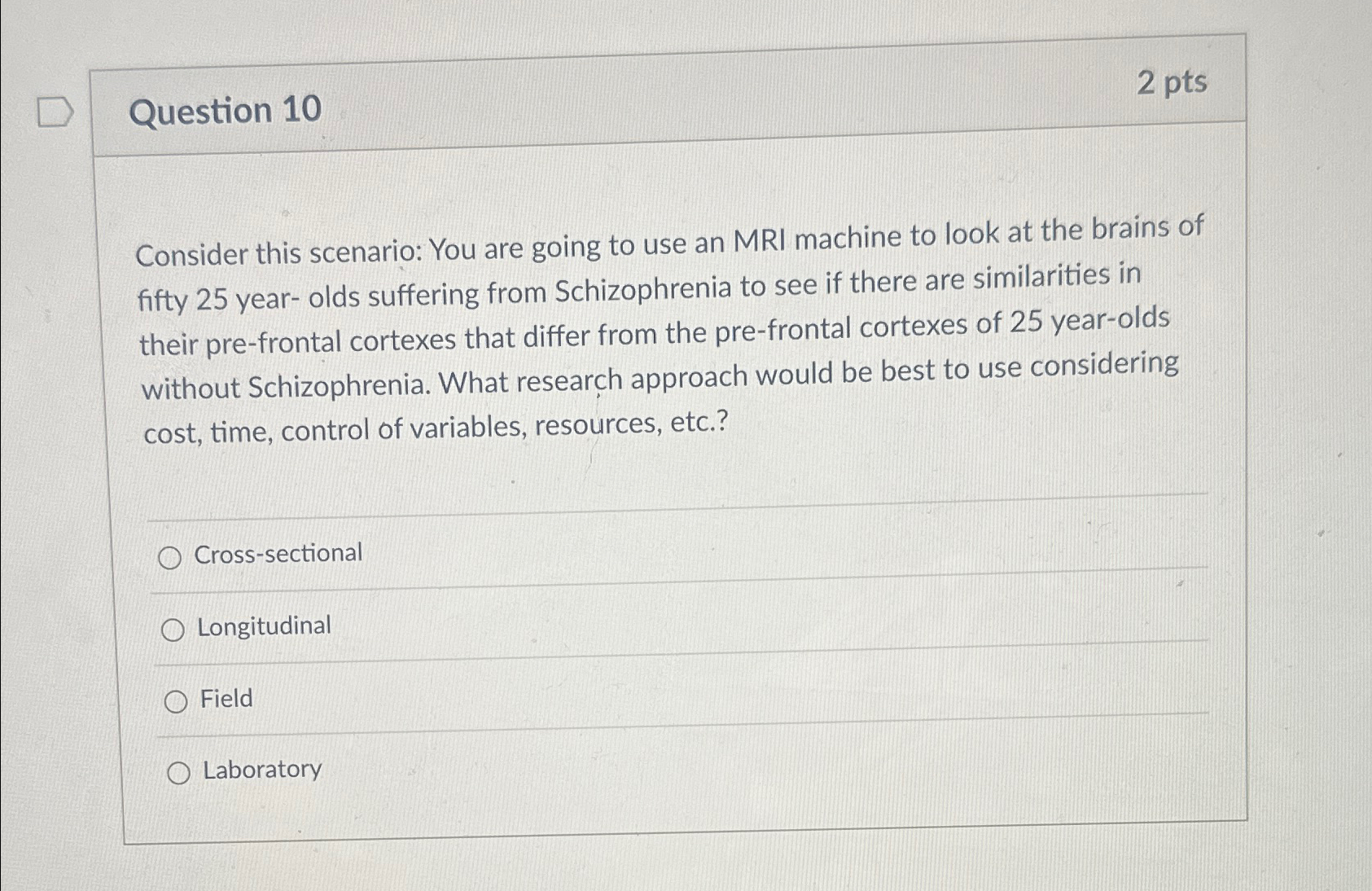 Solved Question 102ptsConsider this scenario: You are going | Chegg.com