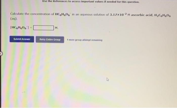 Solved Use the References to access important values if | Chegg.com