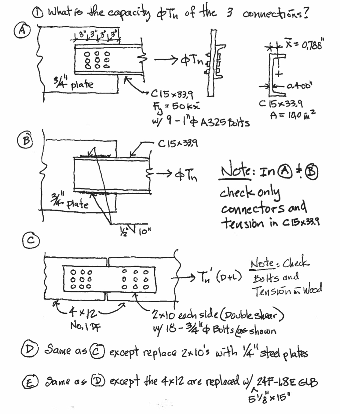 Solved Assignment #6(1) ﻿What is the capacity φTn ﻿of the 3 | Chegg.com