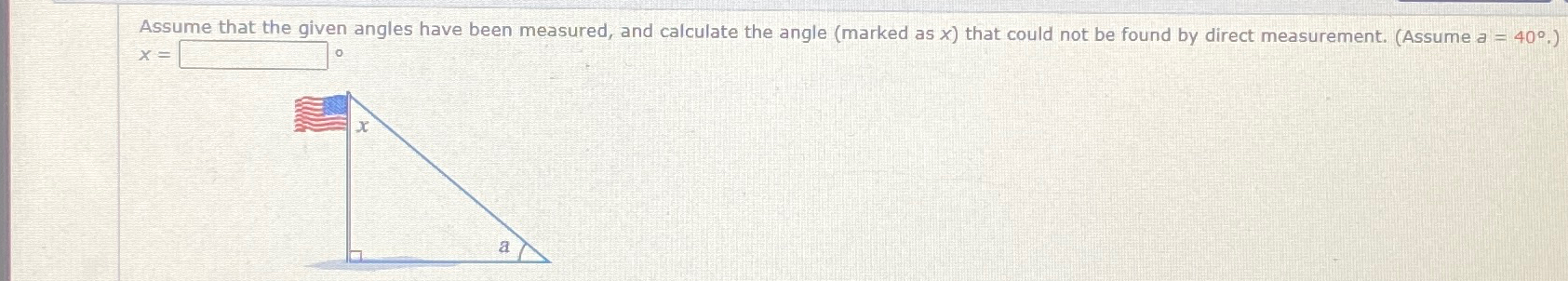 Solved Assume that the given angles have been measured, and | Chegg.com