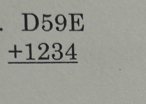 Solved Add these hex numbers by converting each symbol to | Chegg.com