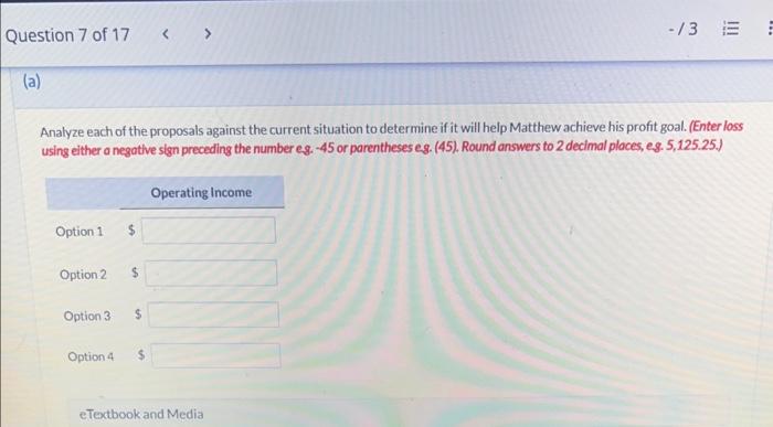Solved Matthew, the owner of a local poster shop, comes to | Chegg.com
