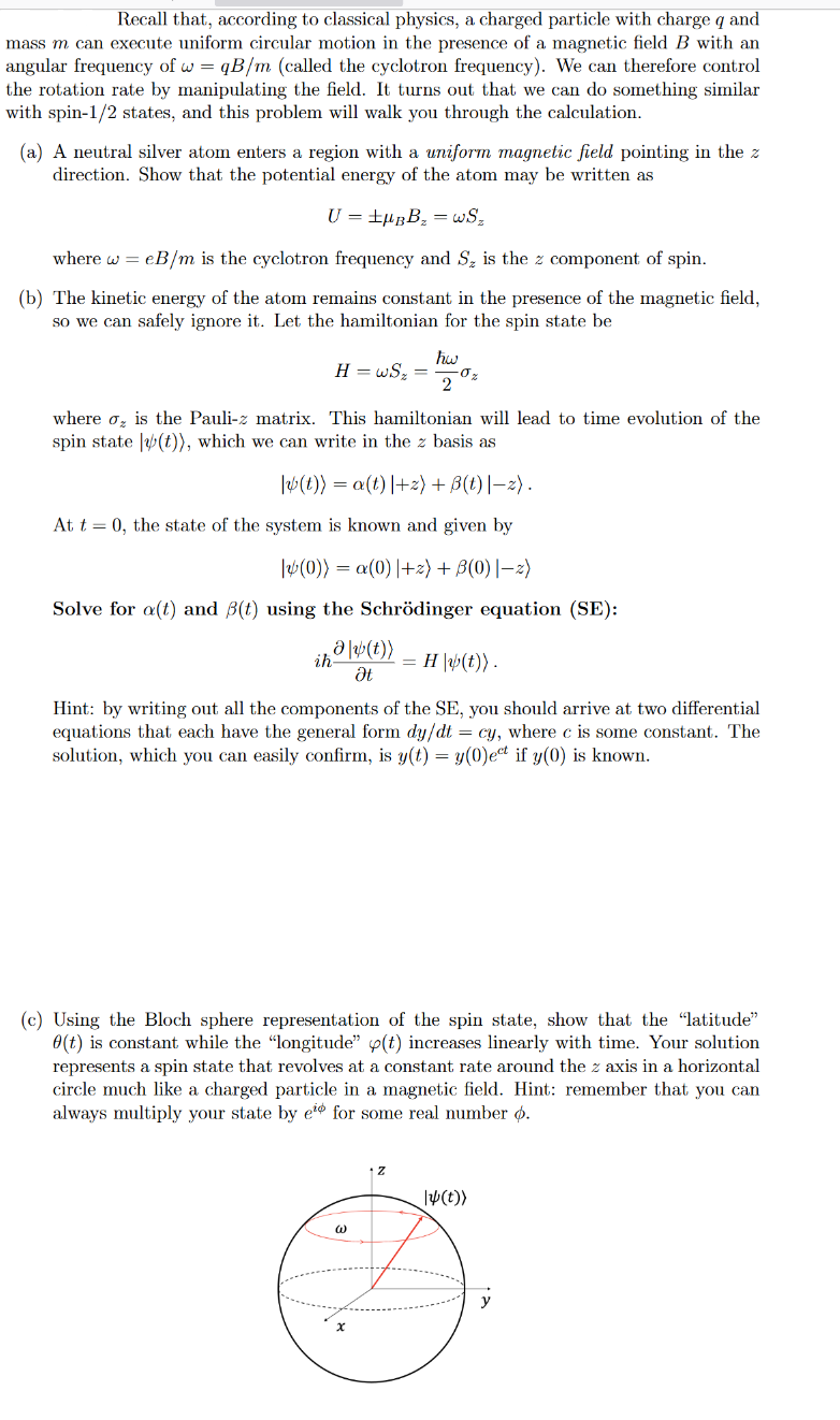 Solved Recall that, according to ﻿classical physics, a | Chegg.com