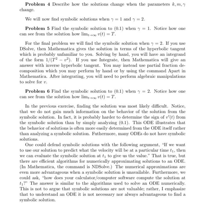 Solved PROJECT 1: FALLING OBJECTS a In this project we | Chegg.com