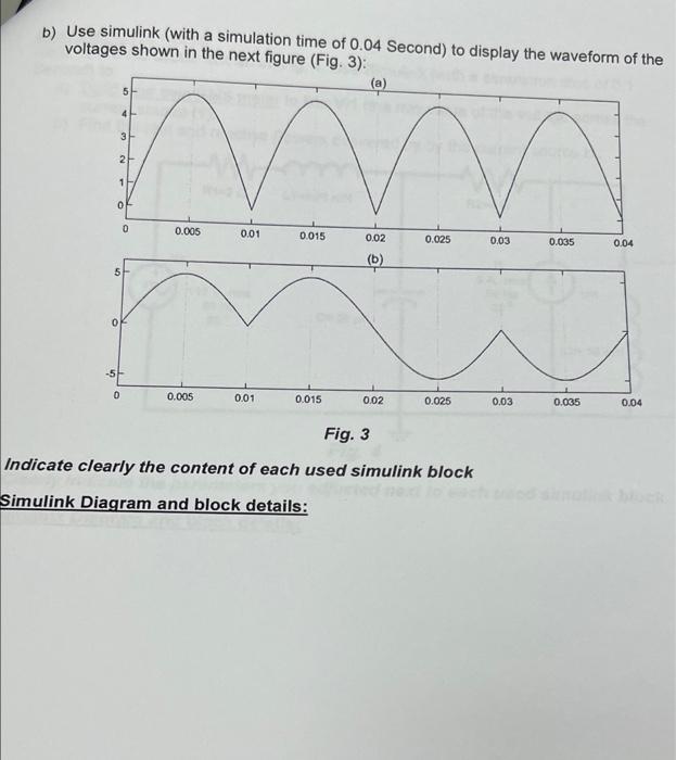 Solved Simulink Questions Question 3 10 Marks A Use 