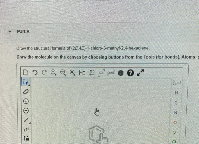 Solved Draw the structural formula of | Chegg.com
