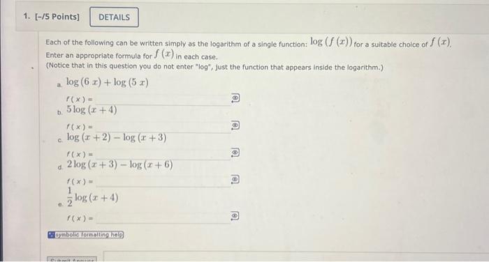 Solved Each of the following can be written simply as the | Chegg.com