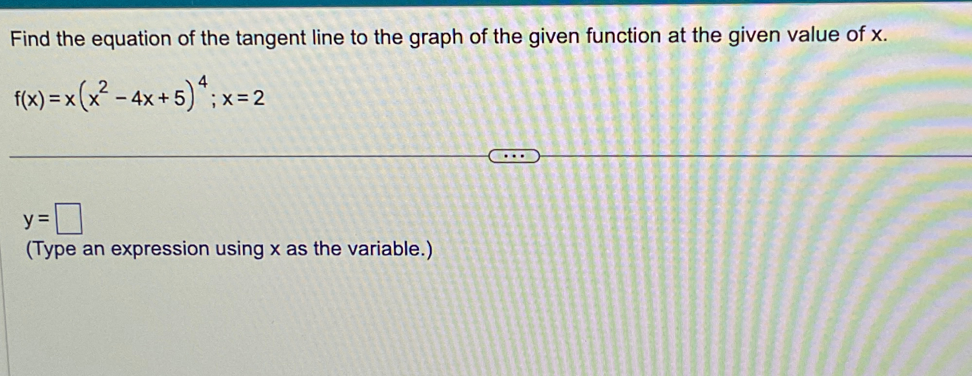 Solved Find the equation of the tangent line to the graph of | Chegg.com