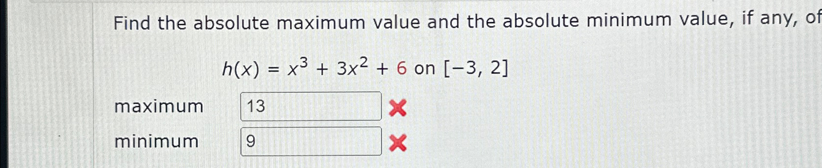 Solved Find the absolute maximum value and the absolute | Chegg.com