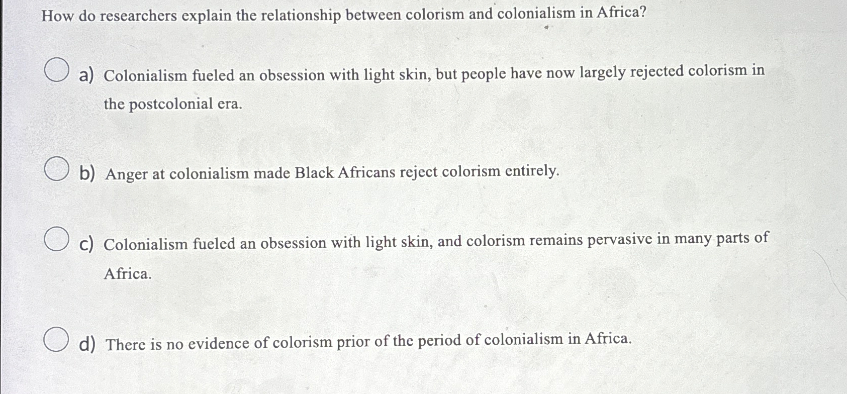 Solved How do researchers explain the relationship between | Chegg.com