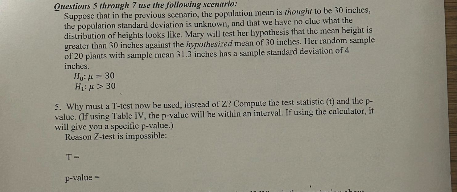 Solved Questions 5 ﻿through 7 ﻿use the following | Chegg.com