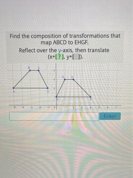 Solved Find The Composition Of Transformations That Map Abcd
