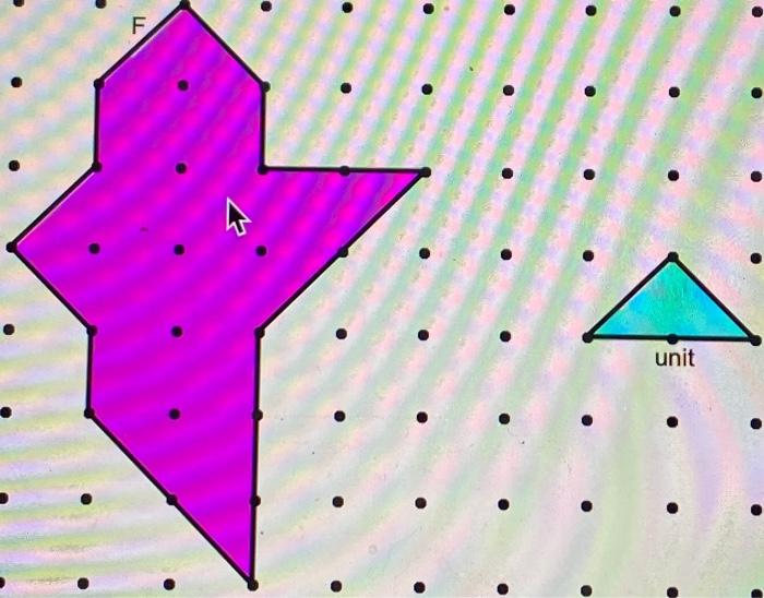 Solved Measure the left-hand figure F shown in the | Chegg.com