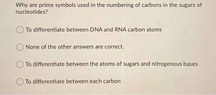 Solved Why are prime symbols used in the numbering of | Chegg.com