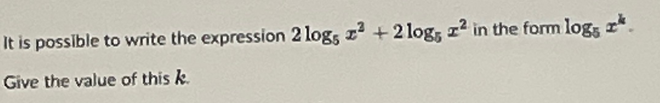 It is possible to write the expression | Chegg.com