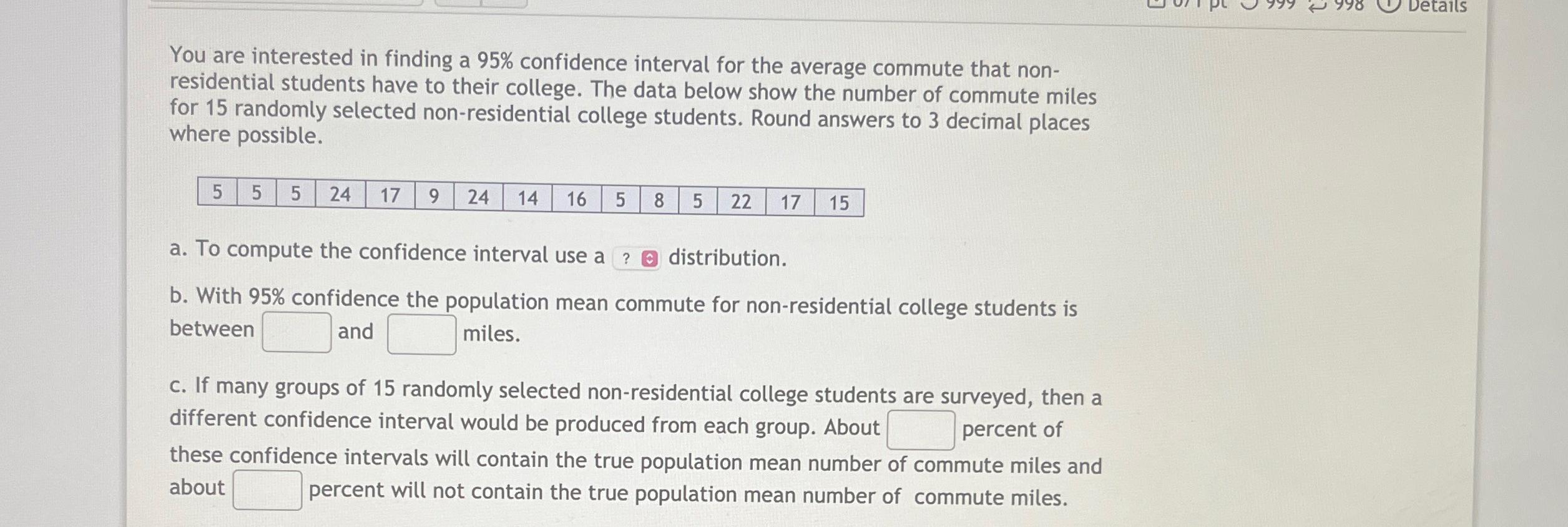Solved You are interested in finding a 95% ﻿confidence | Chegg.com
