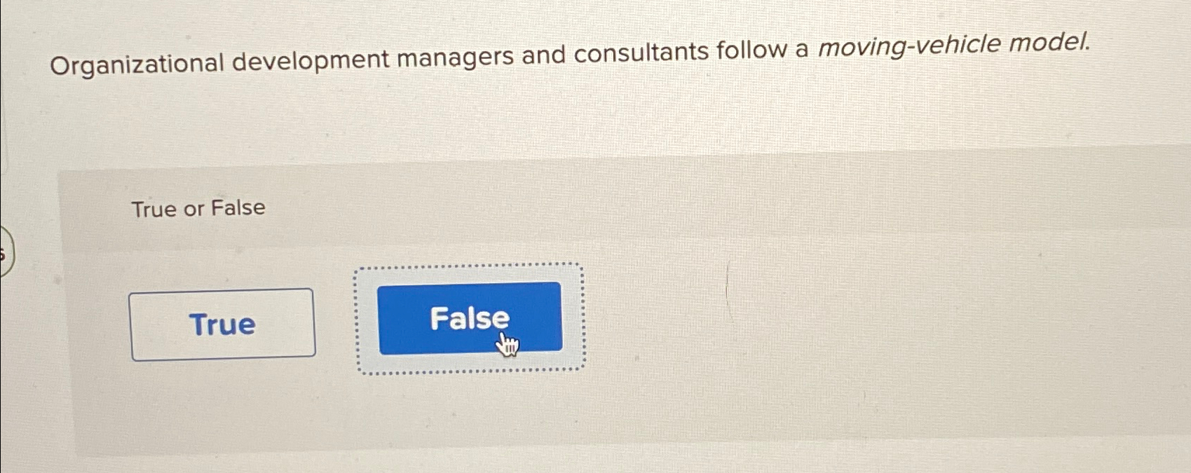Solved Organizational development managers and consultants | Chegg.com
