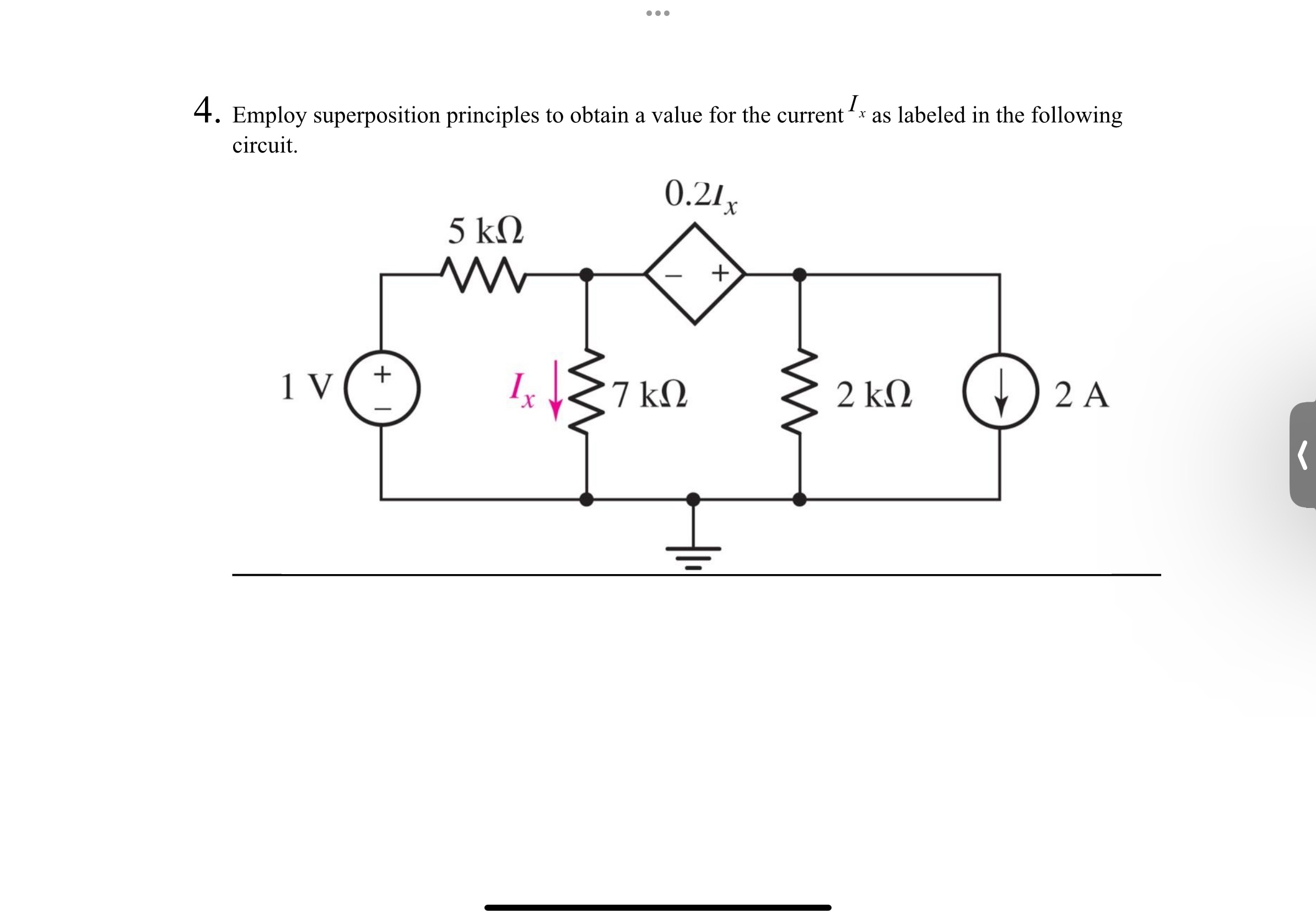 Solved urgent Employ superposition principles to obtain a | Chegg.com