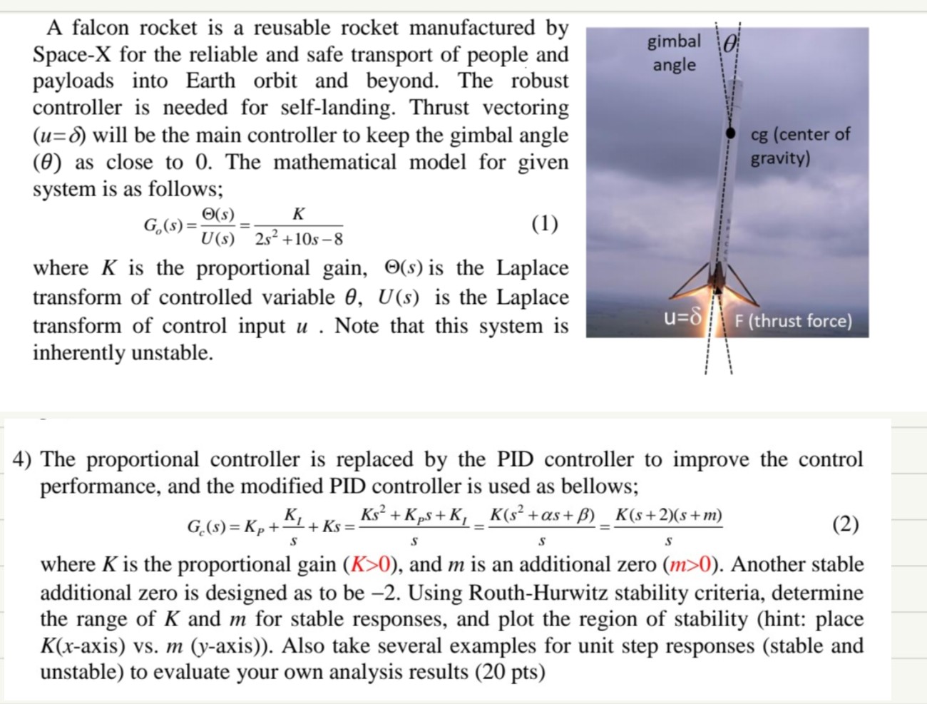 Solved The proportional controller is replaced by the PID | Chegg.com