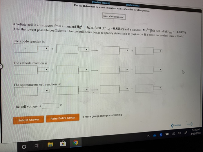 Solved [Review Toples] References Use the References to | Chegg.com