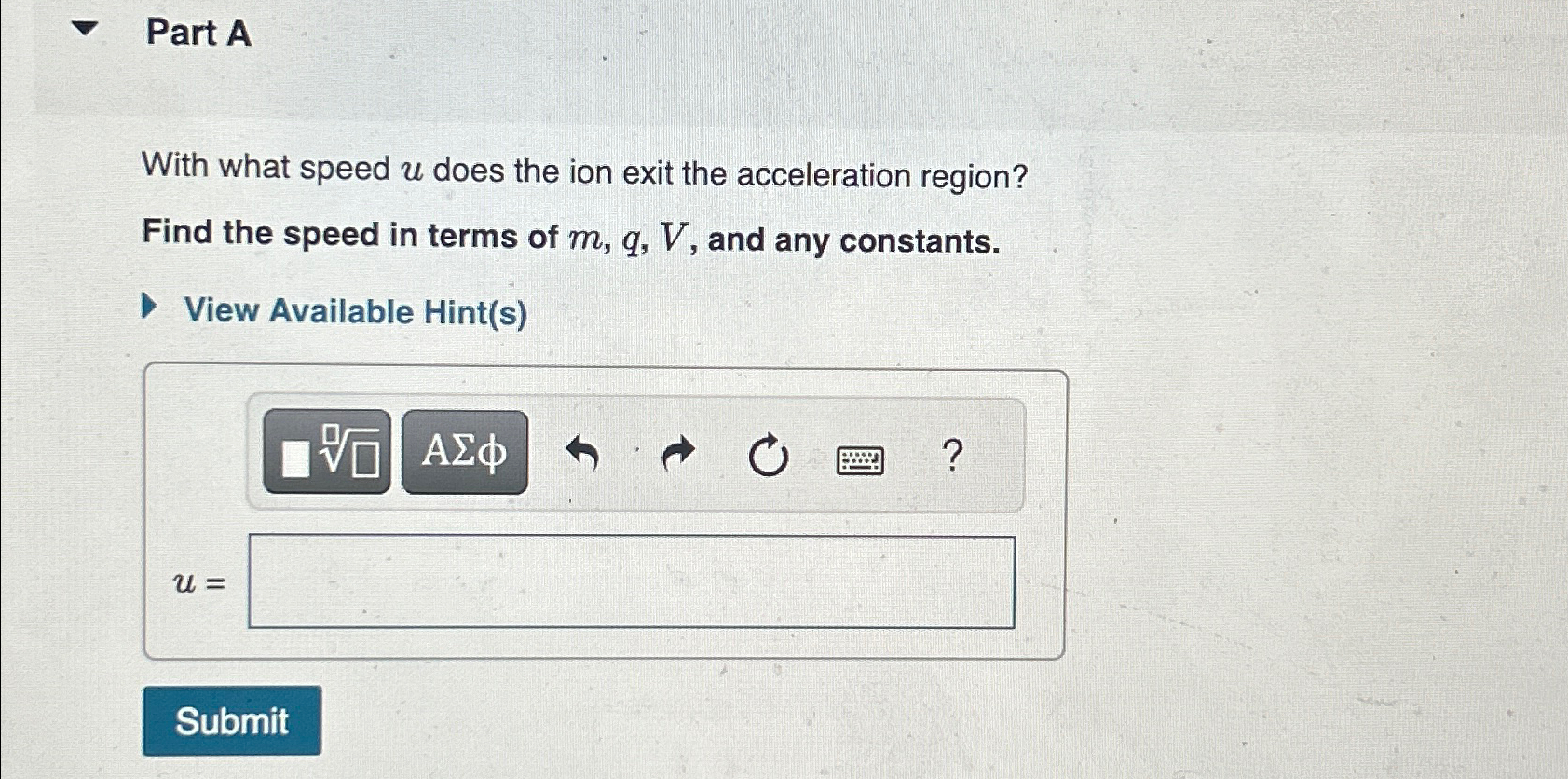 Solved Rank the particles on the basis of their speed.Rank | Chegg.com