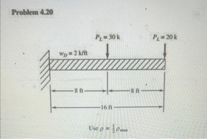 Solved For Problems 4.10 to 4.22, design rectangular | Chegg.com