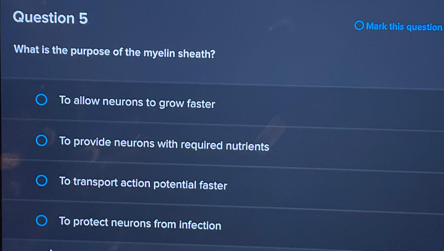 Solved Question 5Mark this questionWhat is the purpose of | Chegg.com