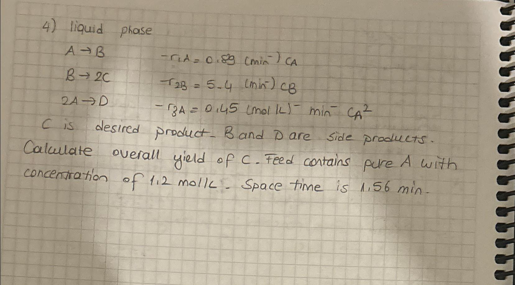 Solved liquid | Chegg.com