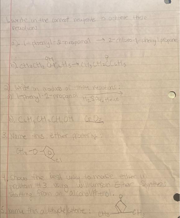 [Solved]: b). ( mathrm{CH}_{3} mathrm{CH}_{2} mathrm{CH