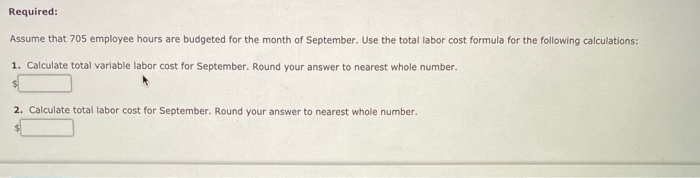 Solved Using High-Low to Calculate Predicted Total Variable | Chegg.com