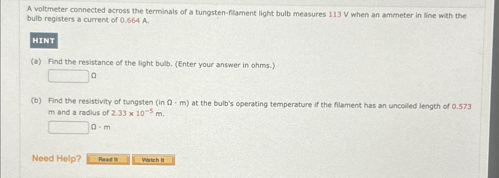 Solved A Voltmeter Connected Across The Terminals Of A