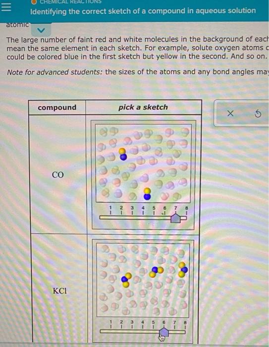 Solved Identifying the correct sketch of a compound in | Chegg.com