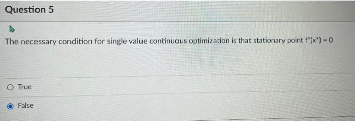 Solved Question 1 In nonlinear programming models, the | Chegg.com