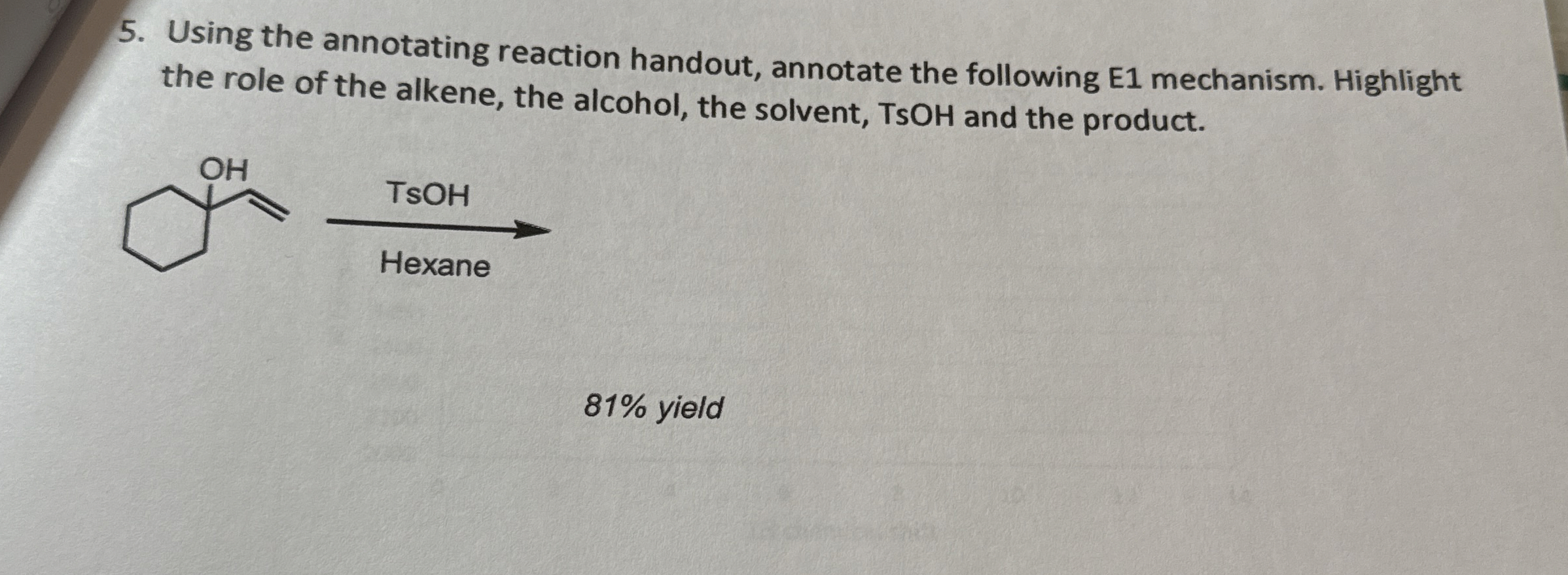 Solved How to solve Pls show work Mechanisms detailedUsing | Chegg.com