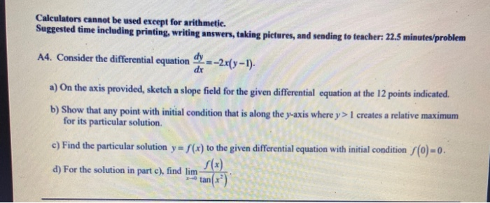 Solved Calculators cannot be used except for arithmetic. | Chegg.com