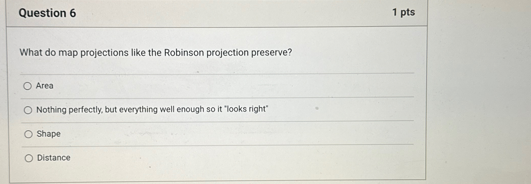 Solved Question 61 ptsWhat do map projections like the | Chegg.com Solved Question 61 ptsWhat do map projections like the | Chegg.com