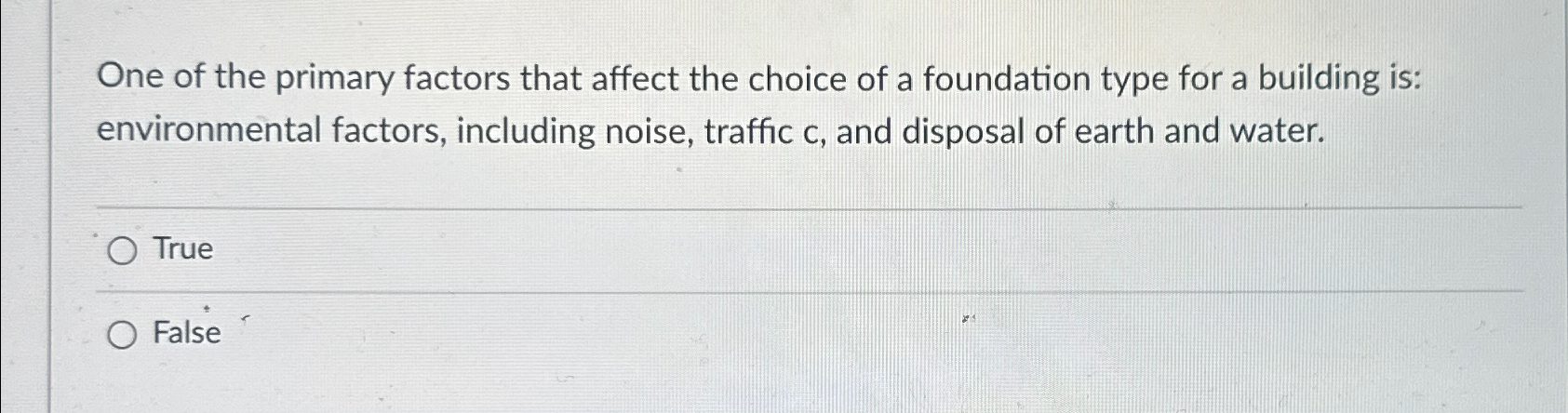 Solved One of the primary factors that affect the choice of | Chegg.com