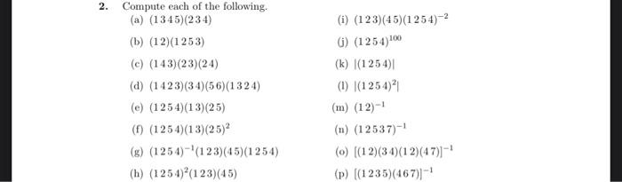 Solved 6. Find all of the subgroups in A4. What is the order | Chegg.com