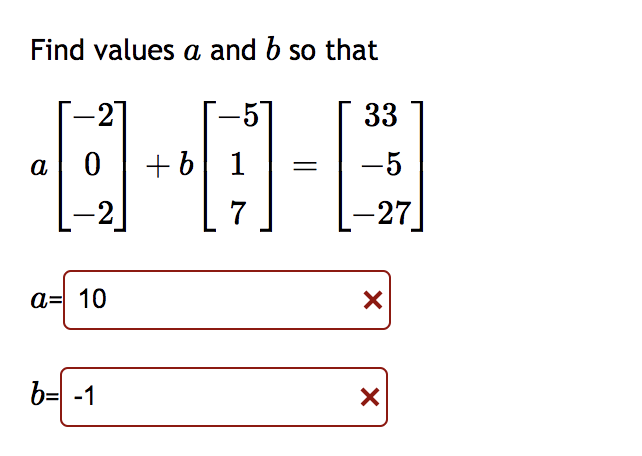 Solved Find values a and b so | Chegg.com Solved Find values a and b so | Chegg.com