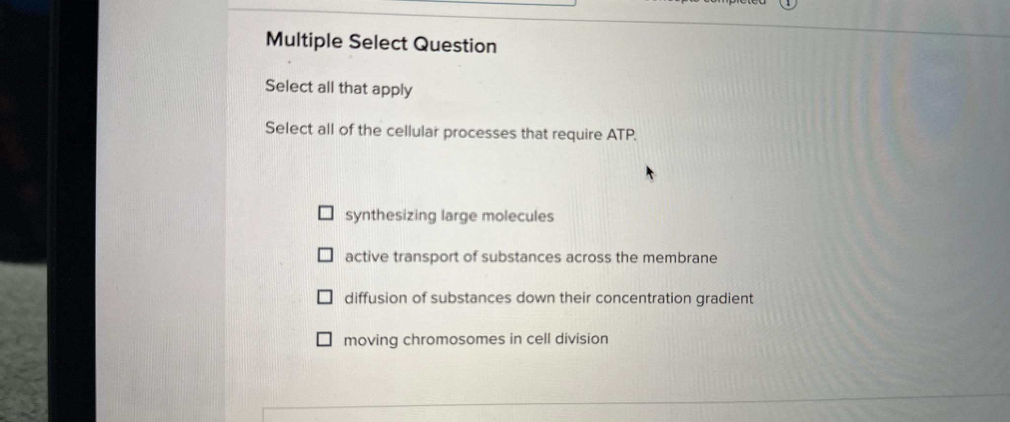 Solved Multiple Select QuestionSelect all that applySelect | Chegg.com