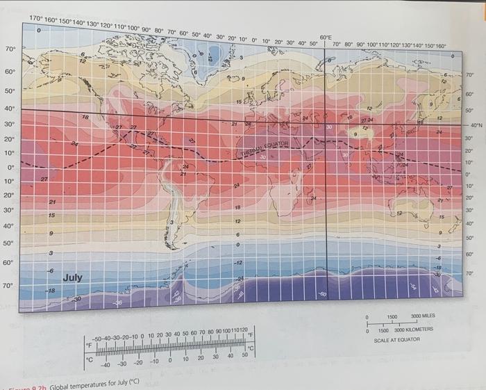 Solved 1. Temperature profiles, Iike topographic profiles | Chegg.com