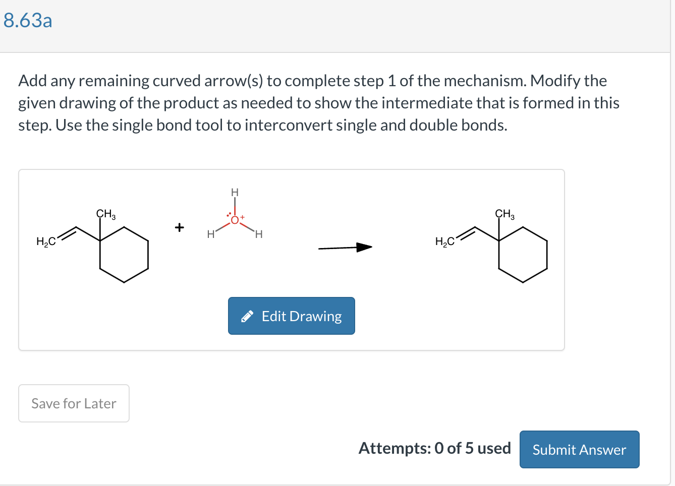Solved 8.63aAdd any remaining curved arrow(s) ﻿to complete | Chegg.com
