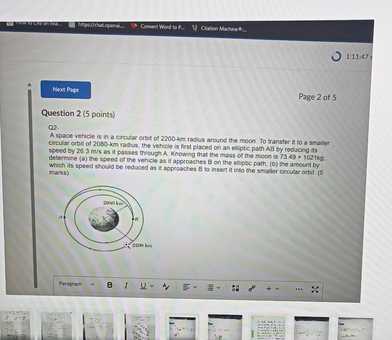 Solved Q3- Block B is supported by block A and is attached | Chegg.com
