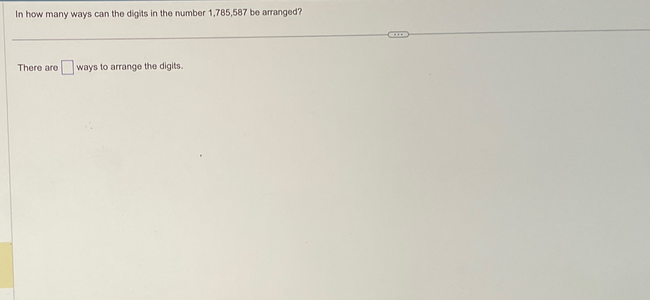 Solved In how many ways can the digits in the number | Chegg.com