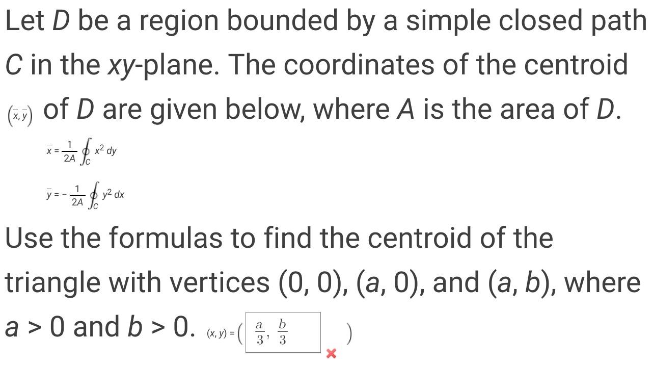 Solved Let D be a region bounded by a simple closed path C | Chegg.com