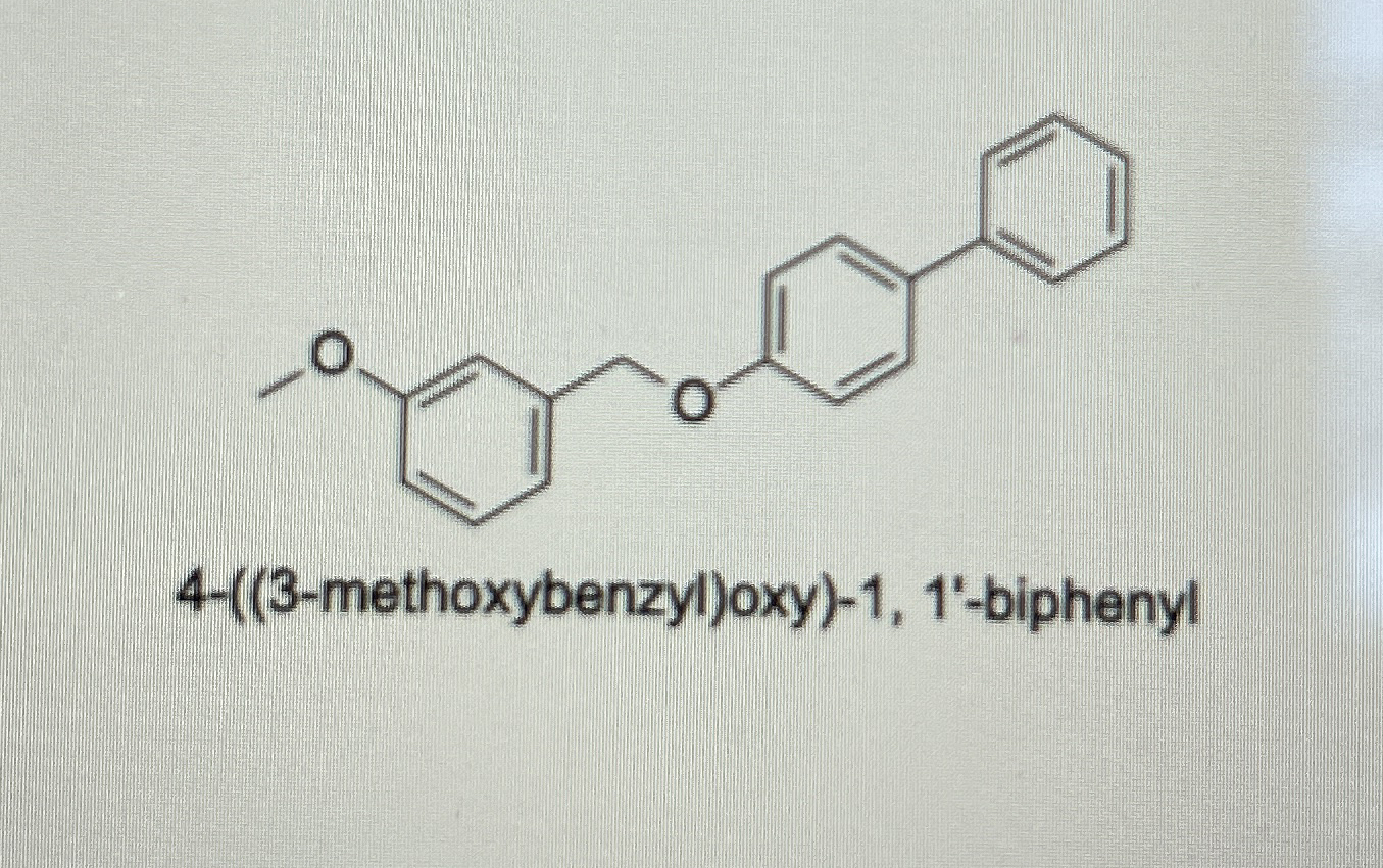 Solved synthesize the following molecule, | Chegg.com